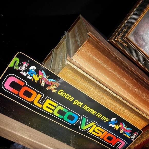 Other | Vintage 8s Coleco Vision Bumper Sticker | Poshmark